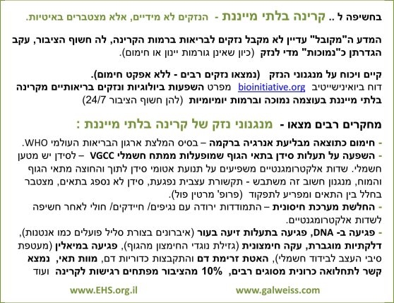 מה בין קרינה מייננת לקרינה בלתי מייננת - מפגעי סביבה, תחלואה מודרנית ...