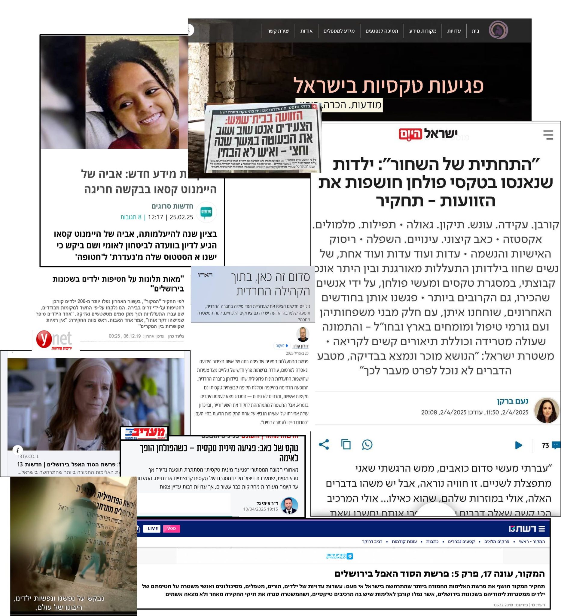 פגיעות טקסיות - מהן? מה המצב בישראל? - מפגעי סביבה, תחלואה מודרנית ...