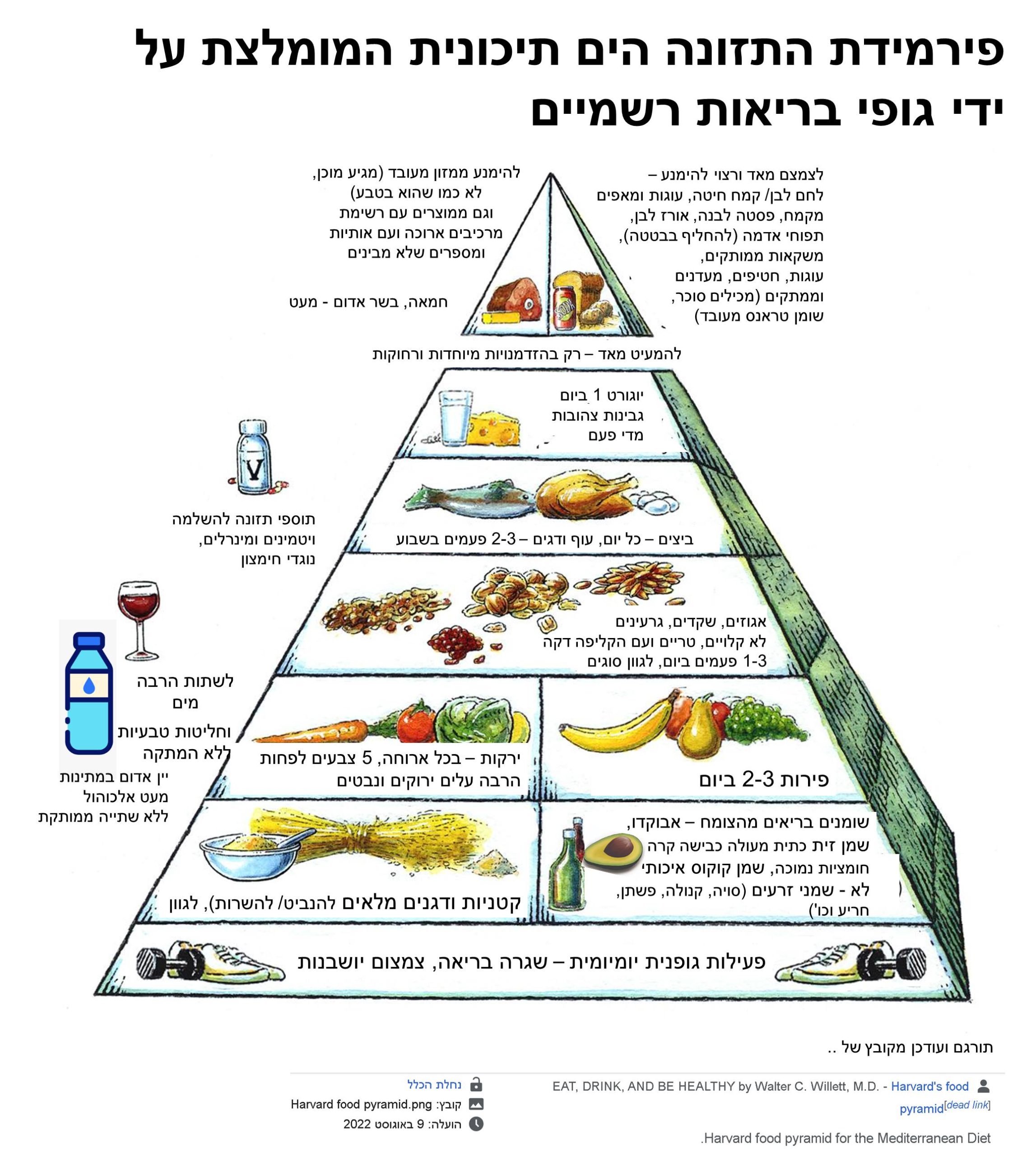 התזונה הים תיכונית - המלצת משרד הבריאות וגופי רפואה רשמיים לשמירה על ...
